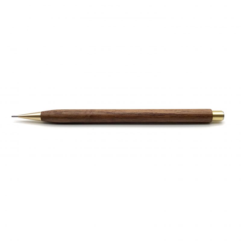 Handmade Walnut and Brass Mechanical Pencil - Nicholas Hemingway ...