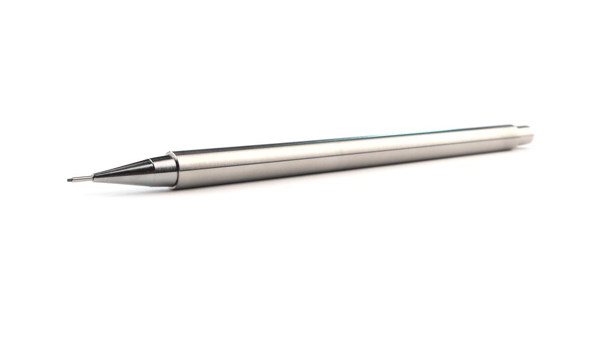 Metal Mechanical Pencils in Titanium and Steel